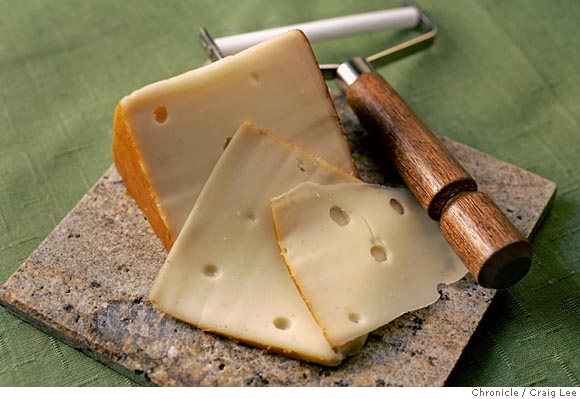 Liberate this Swiss cheese from the fondue pot