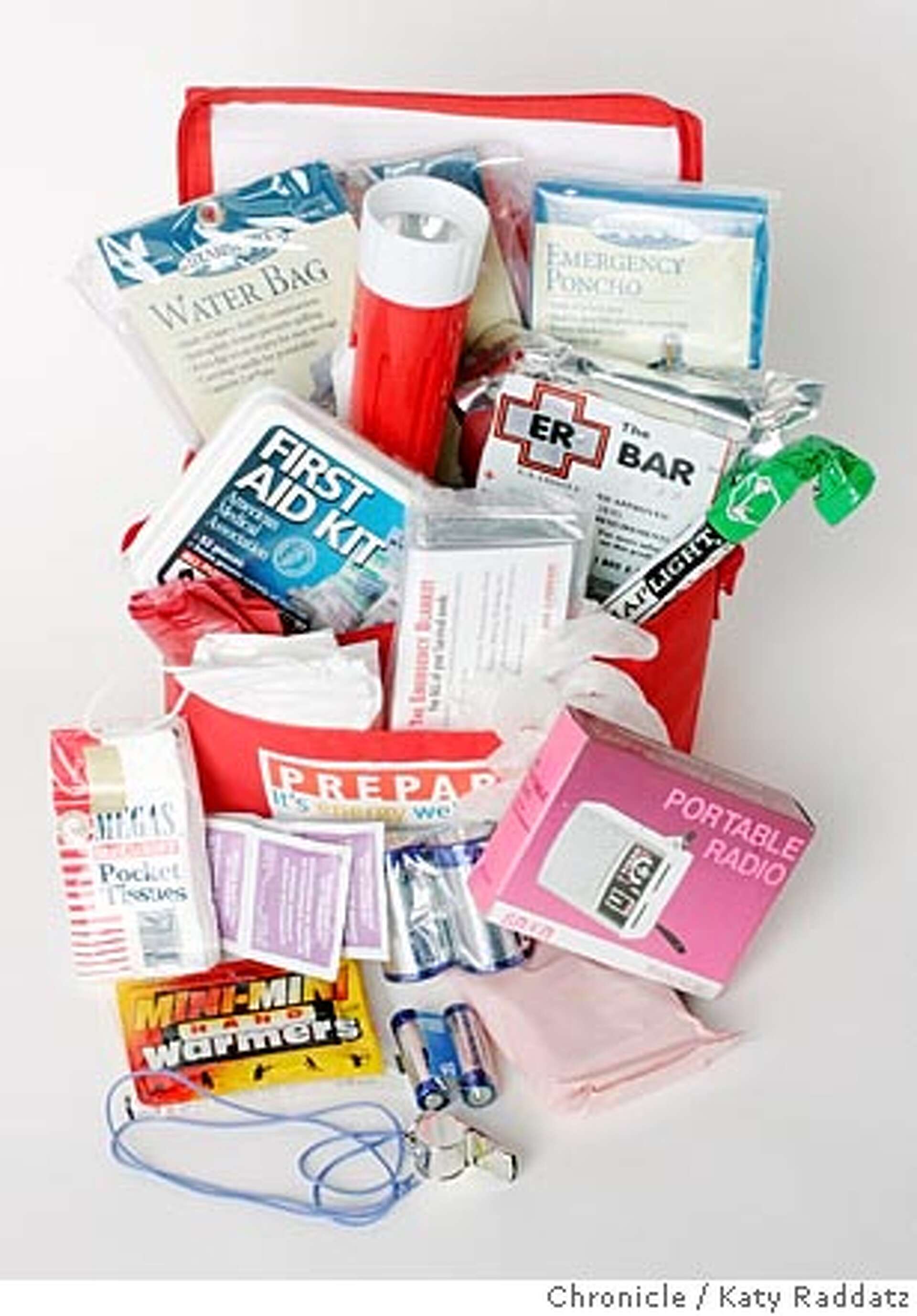 Packing the old kit bag / Backyard bins contain emergency supplies ...