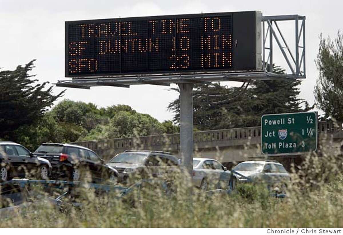 BAY AREA / Travel-time sign system on I-80 expanding to other freeways