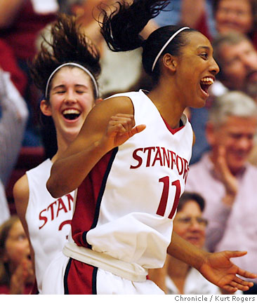 Leading off with a laugher / Pierce, Smith set pace in Stanford runaway