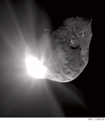 Blasted comet at heart a puffball, scientists say / NASA mission shows ...