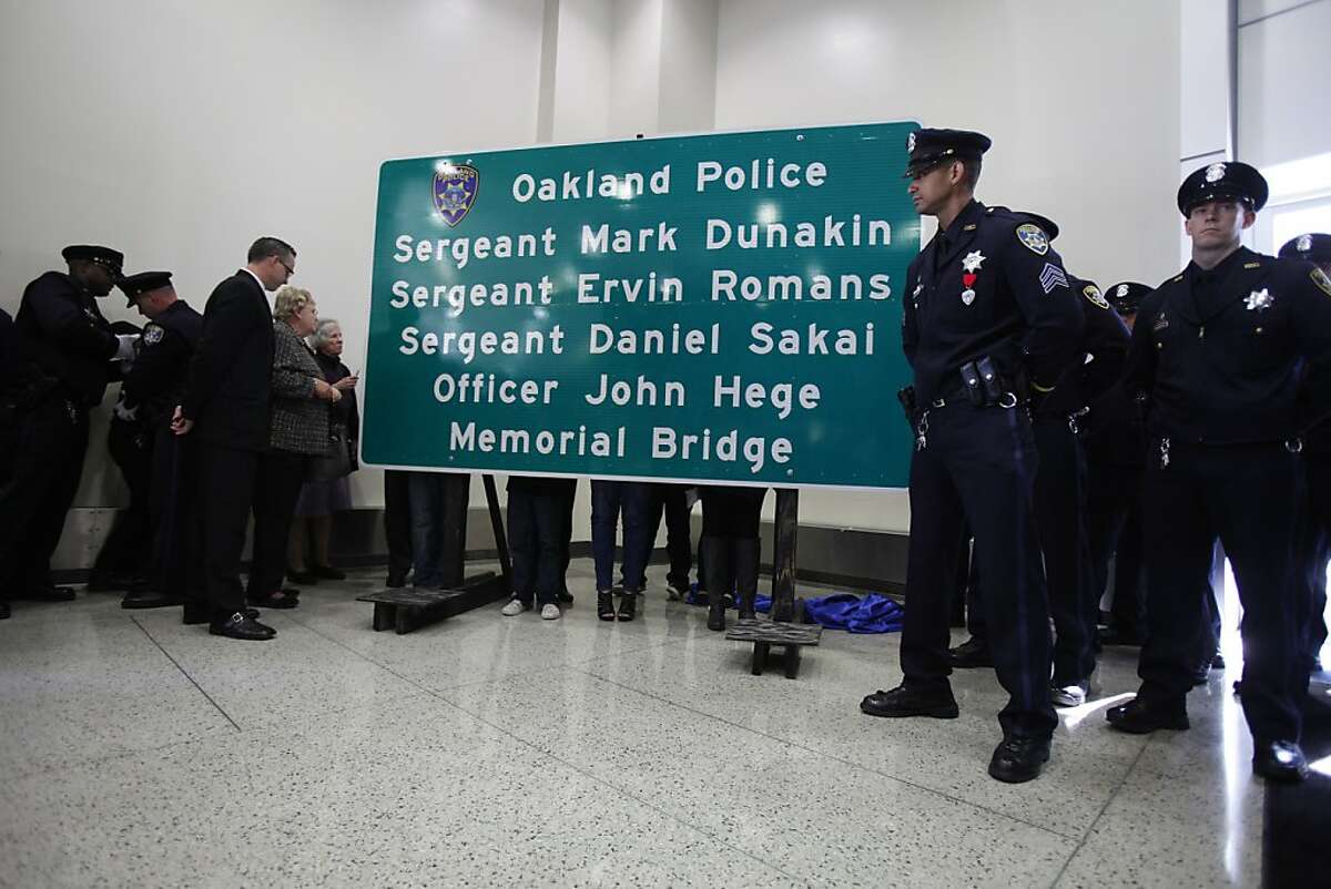 Officers' sacrifice honored