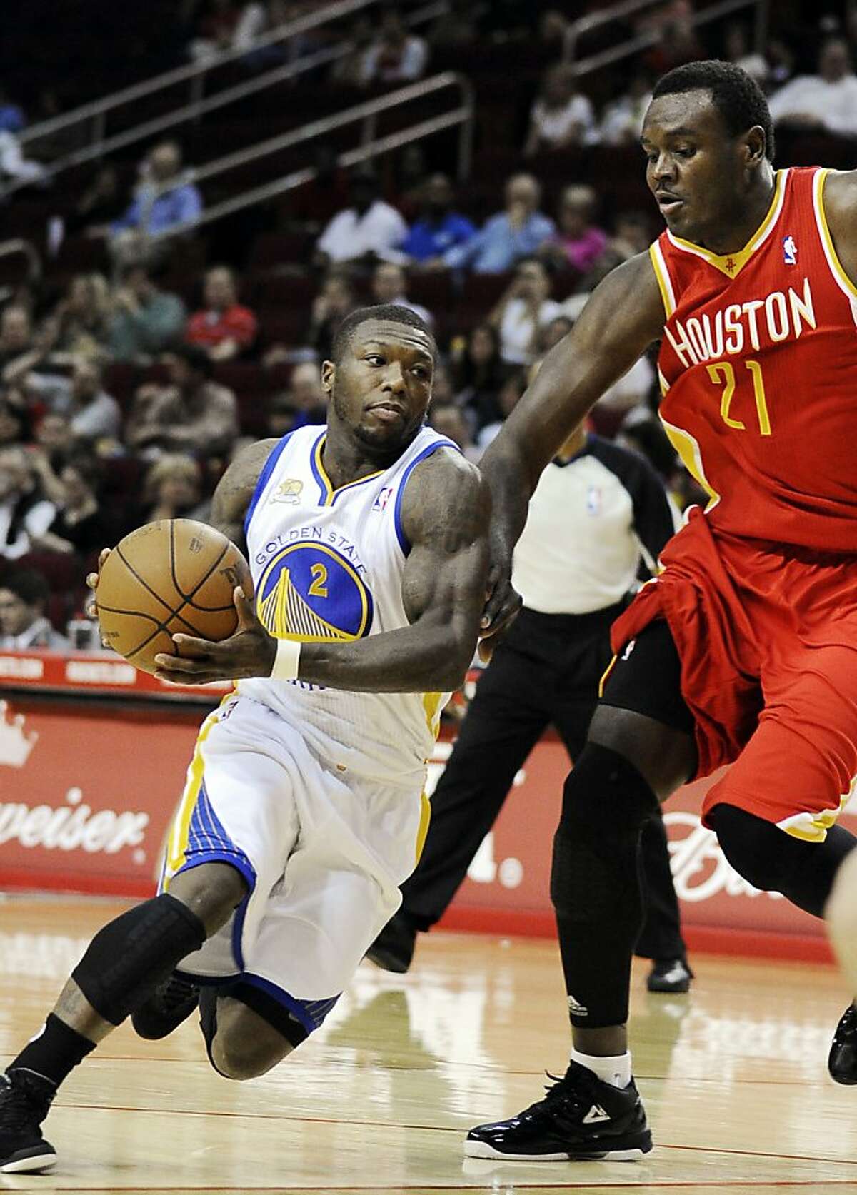 Warriors dominated inside in big loss to Houston