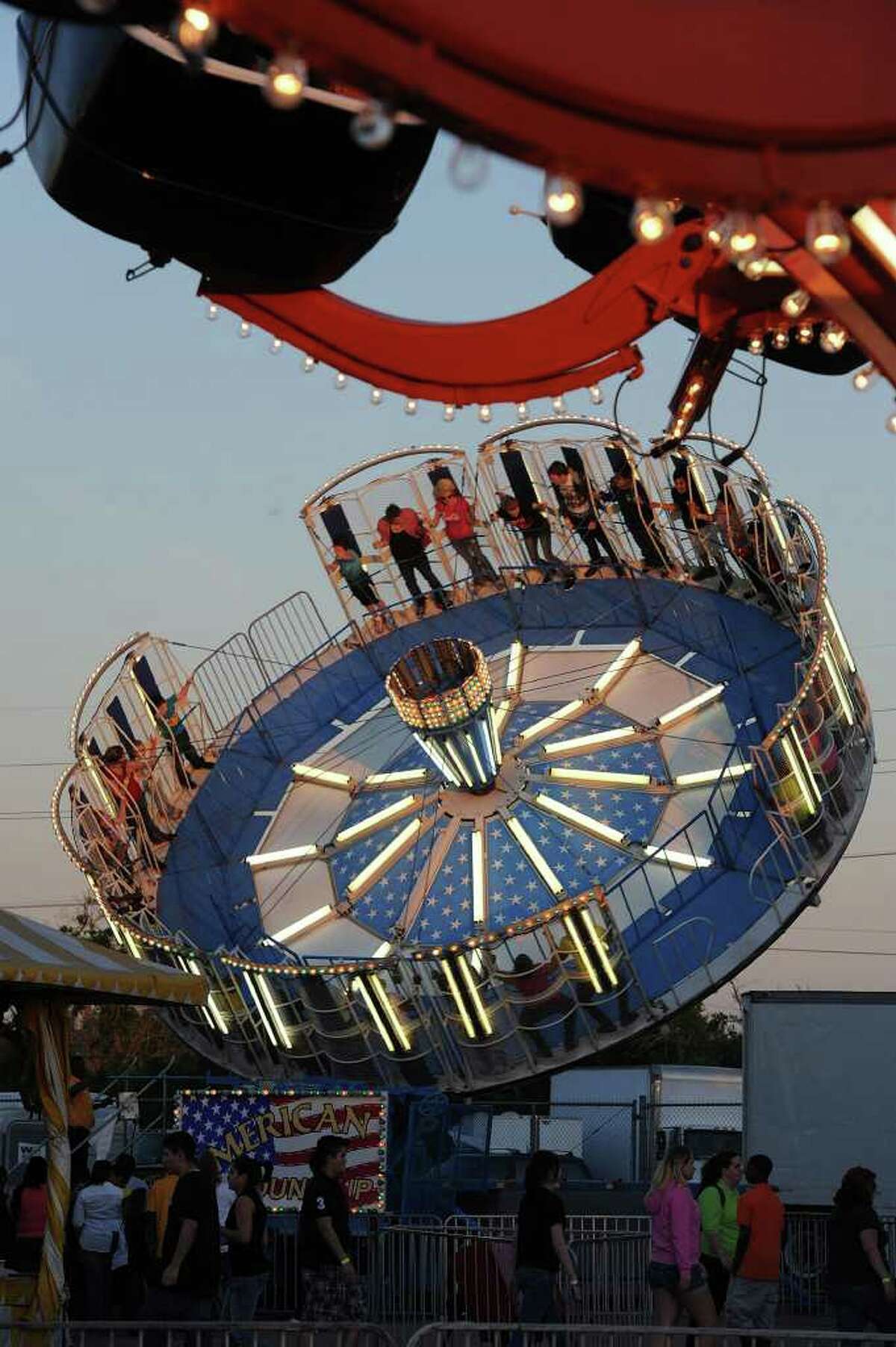 Opening night at the fair