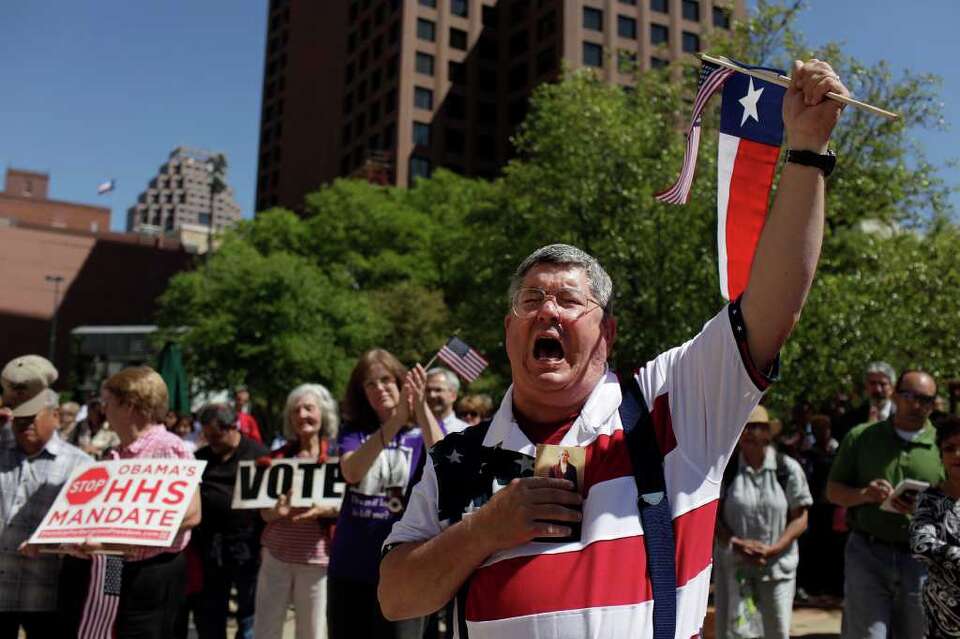 Christians rally against Obama administration's birth control policy