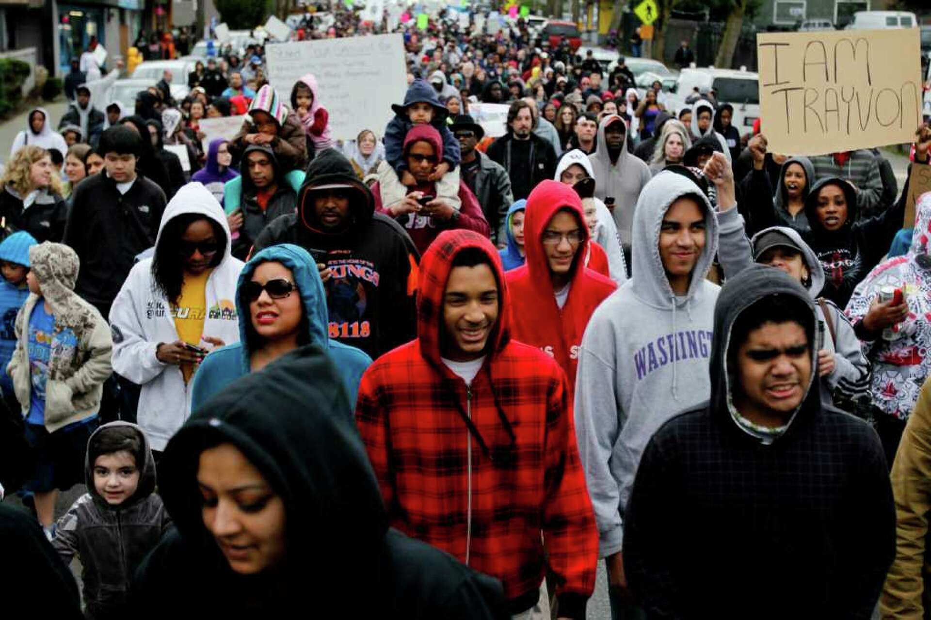 Seattle rally demands justice in shooting of Fla. teen