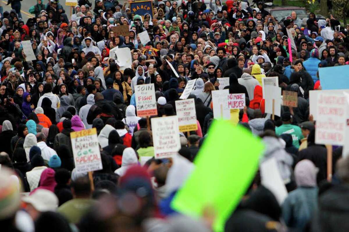 Seattle rally demands justice in shooting of Fla. teen