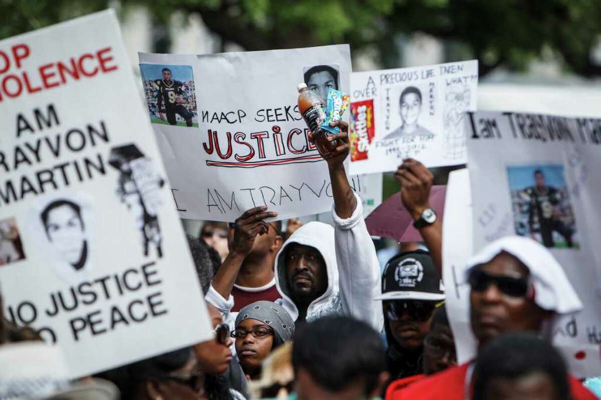 Houston joins fight for Trayvon