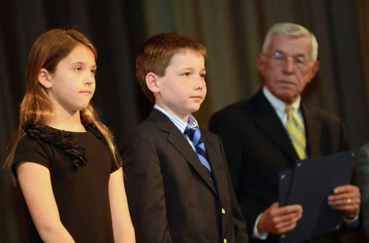 Greenwich students honored for giving back