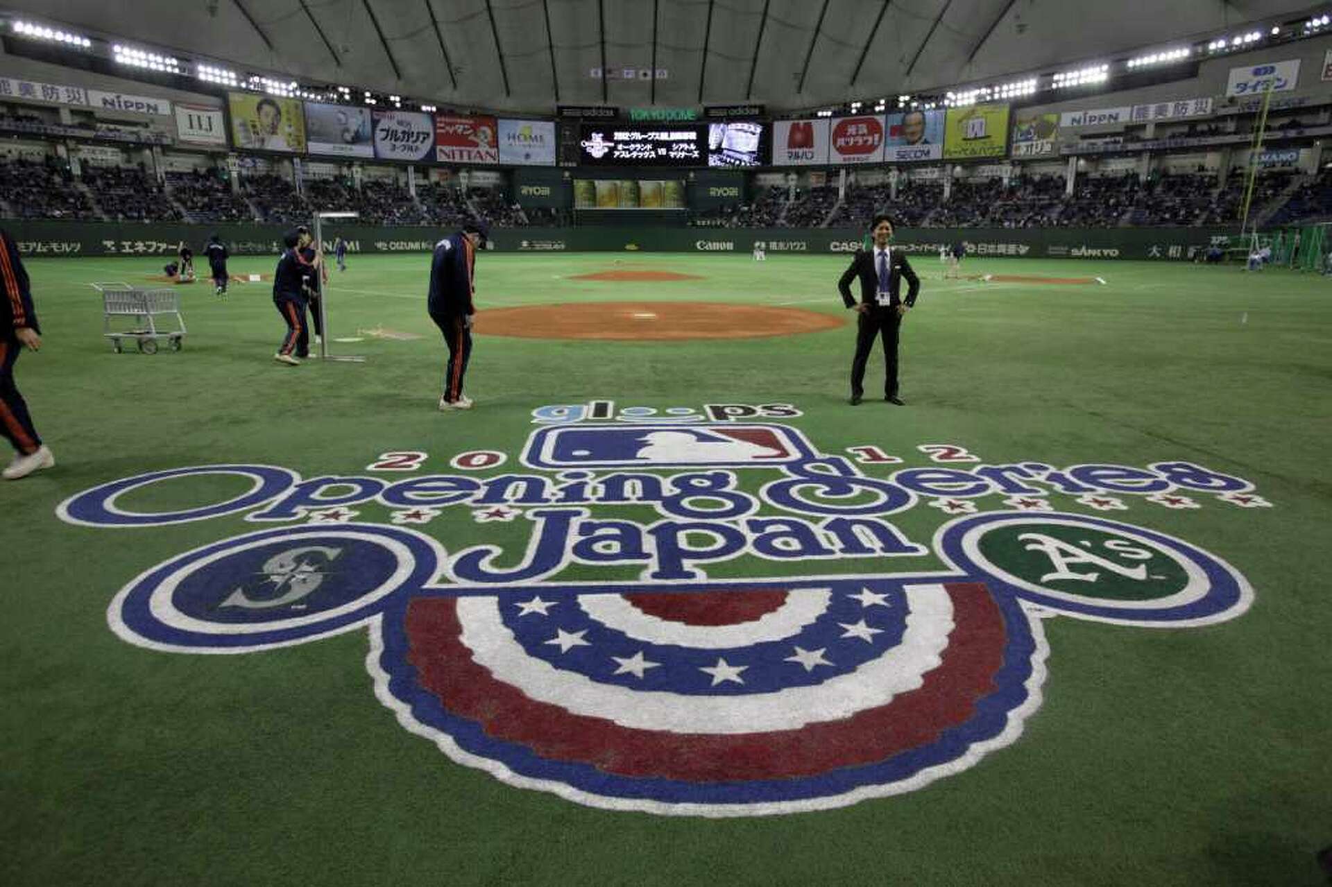 Opening day in Japan