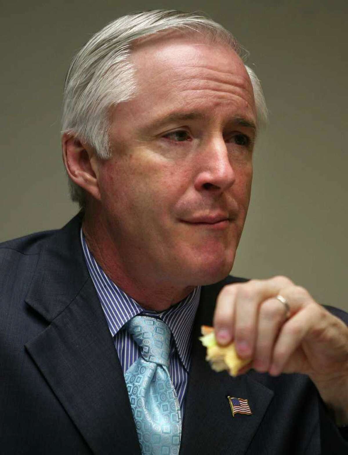 Finch holds court at Wednesday lunches