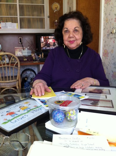 Angela Carella: Woman shows what a few can do