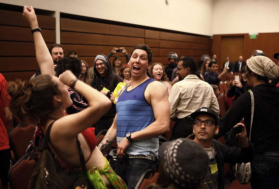 3 protesters arrested at UC Regents meeting