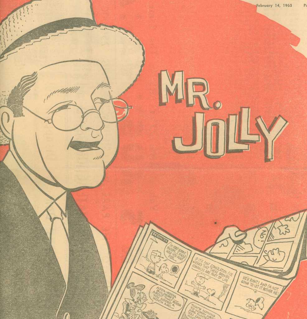 Sundays were funnier with Mr. Jolly reading