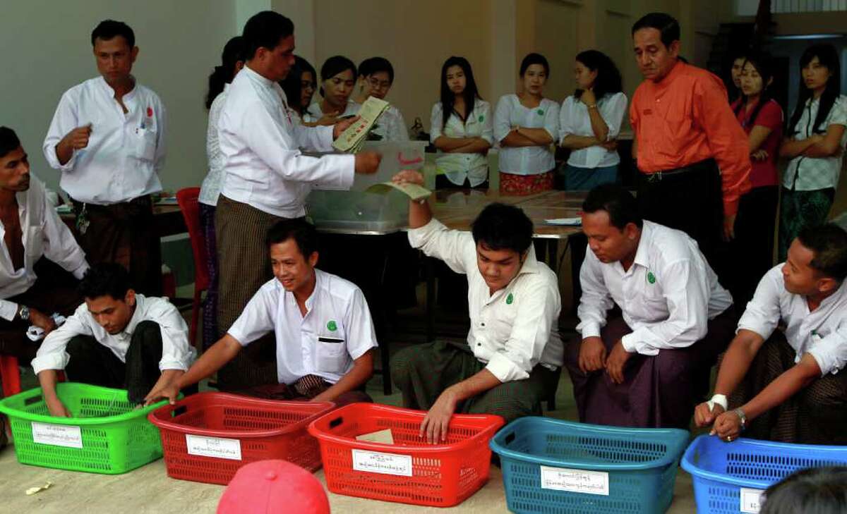 Myanmar's historic vote