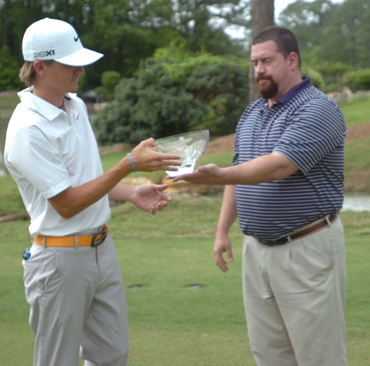 Whitehead holds on for win at Rayburn Open