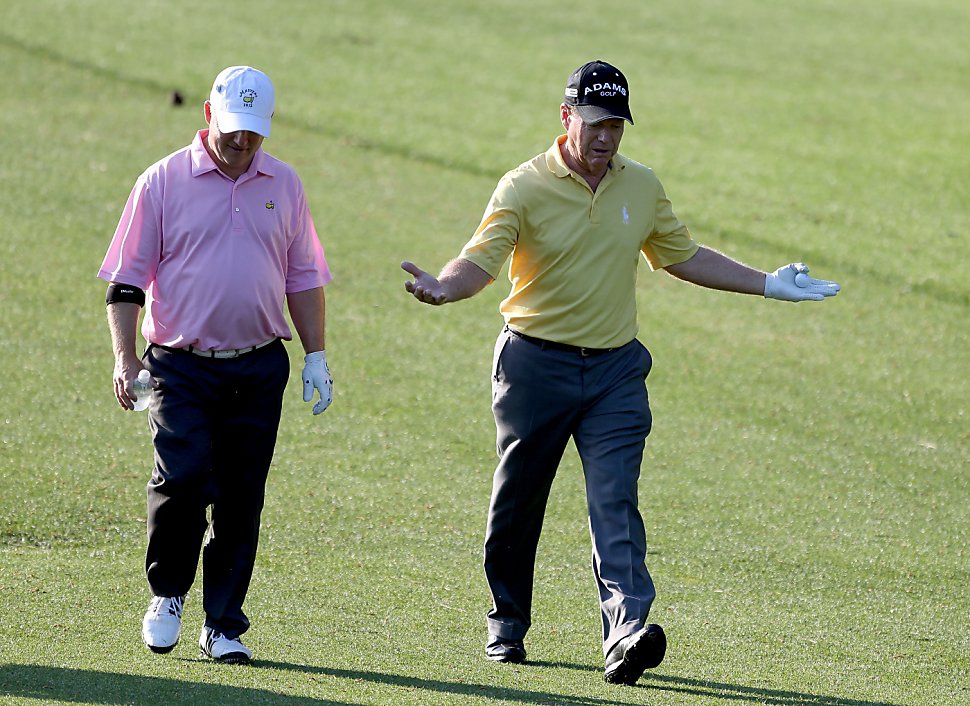 Randal Lewis, 54-year-old amateur, in Masters