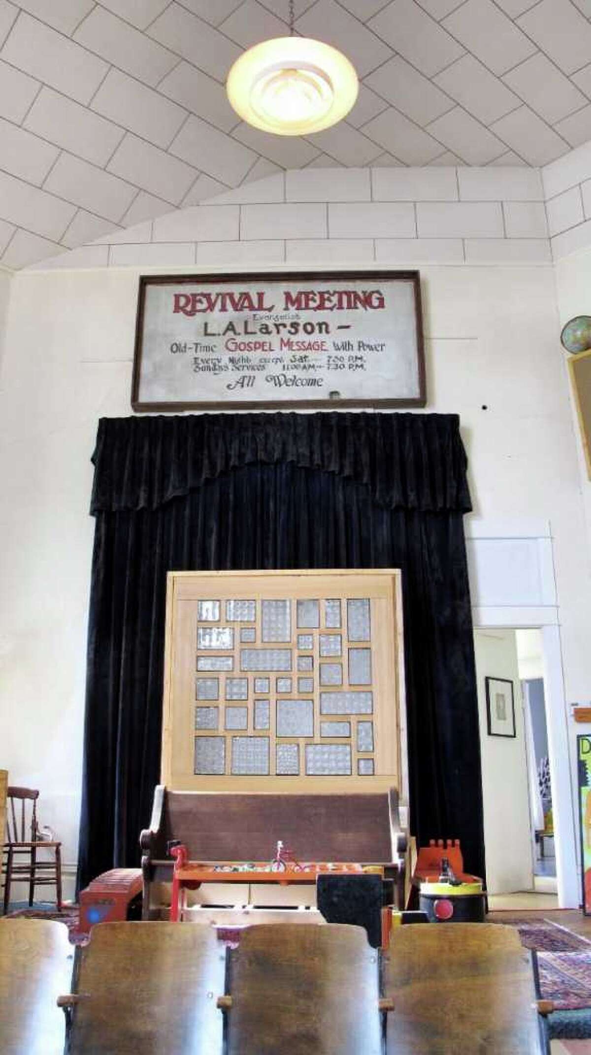 Live in a funky old church