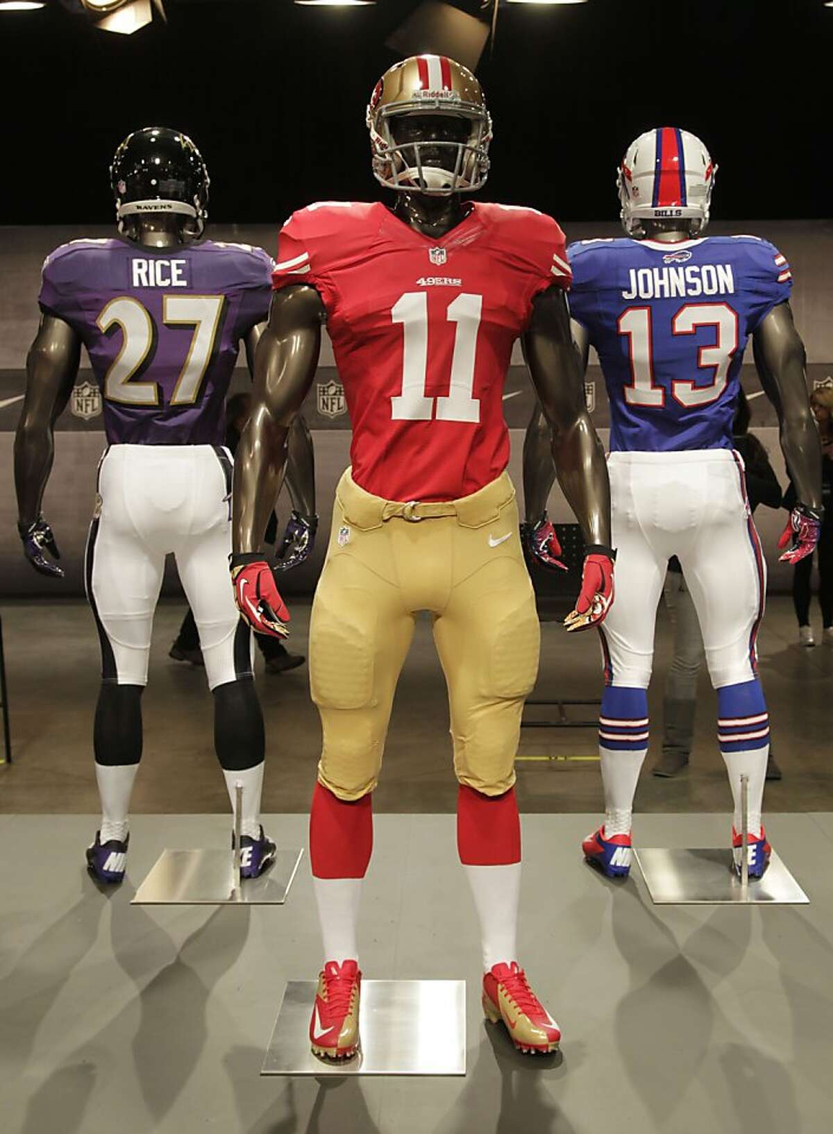 Nike's new NFL jerseys show few visible changes