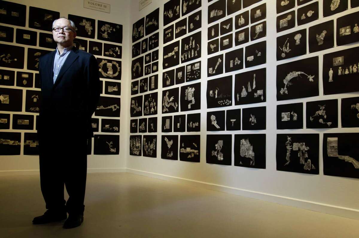 Mel Chin's encyclopedic approach yields collages full of memories