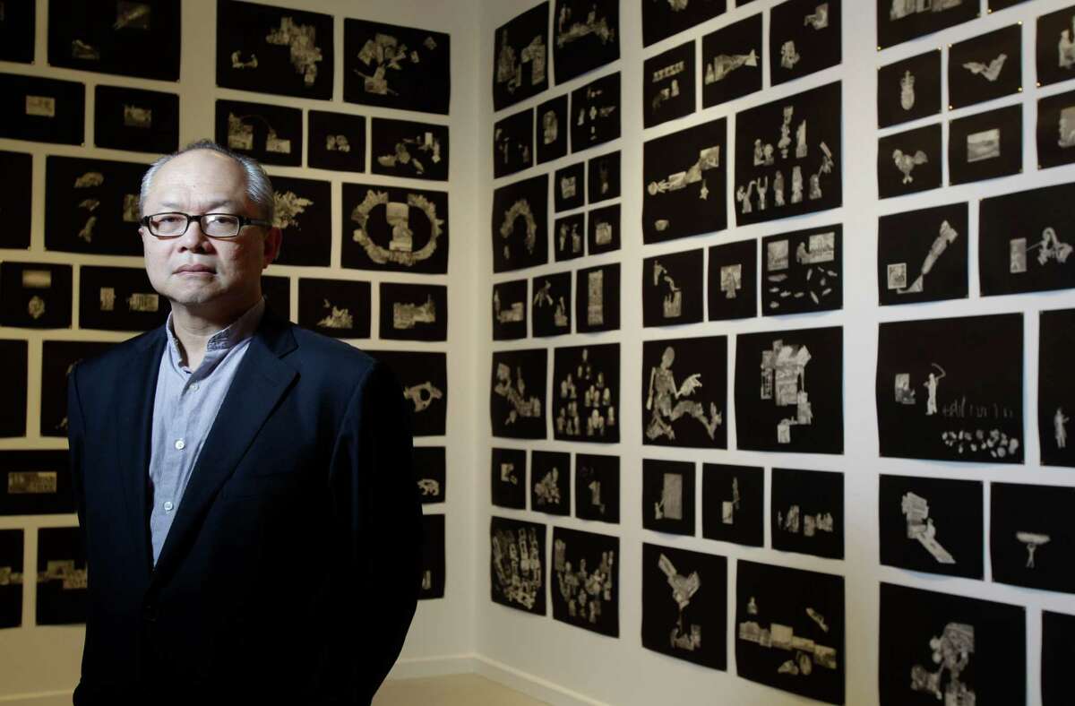 Mel Chin's encyclopedic approach yields collages full of memories