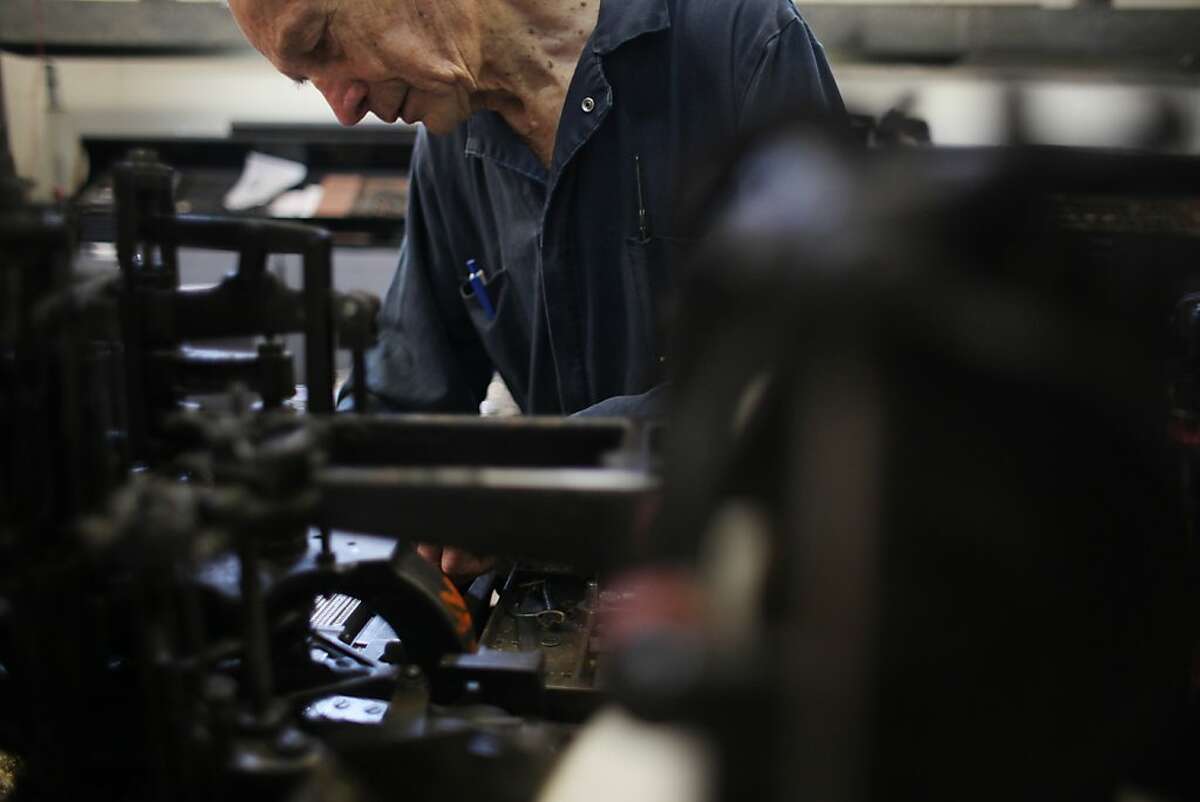 Monotype operator pledges to press on for life