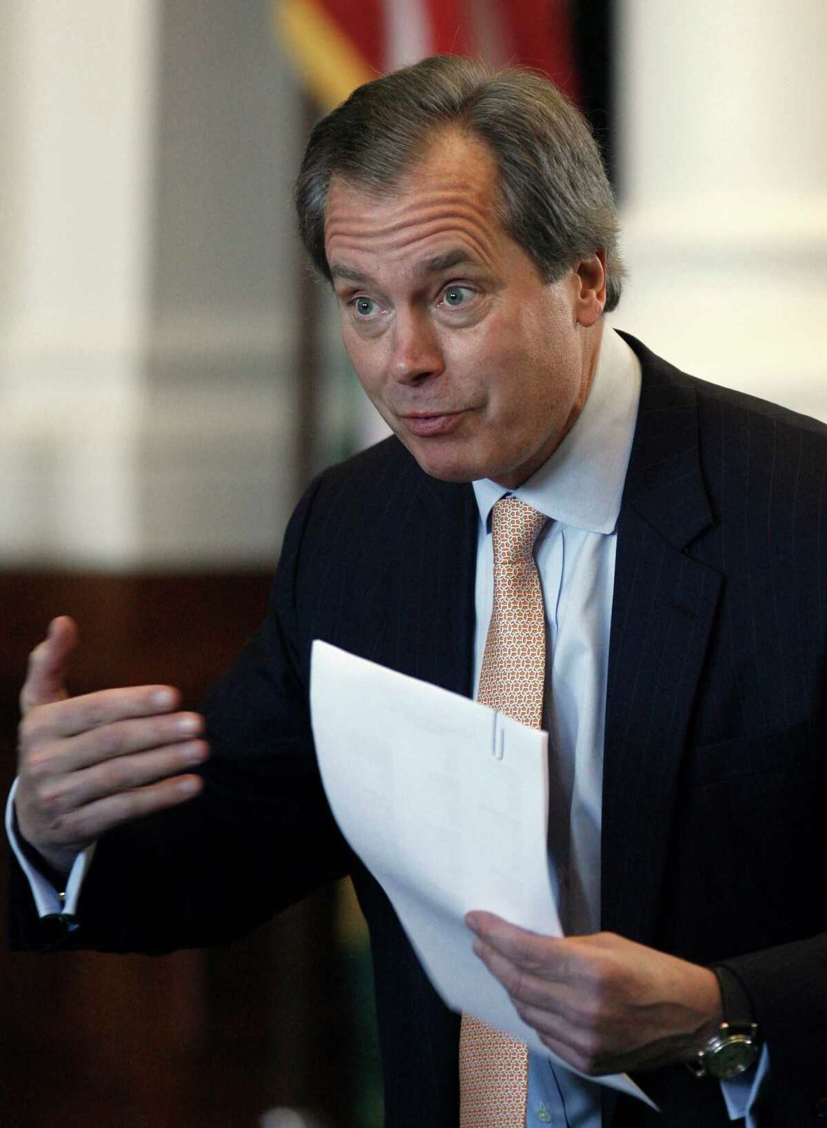 Dewhurst says watching gridlock led to Senate run