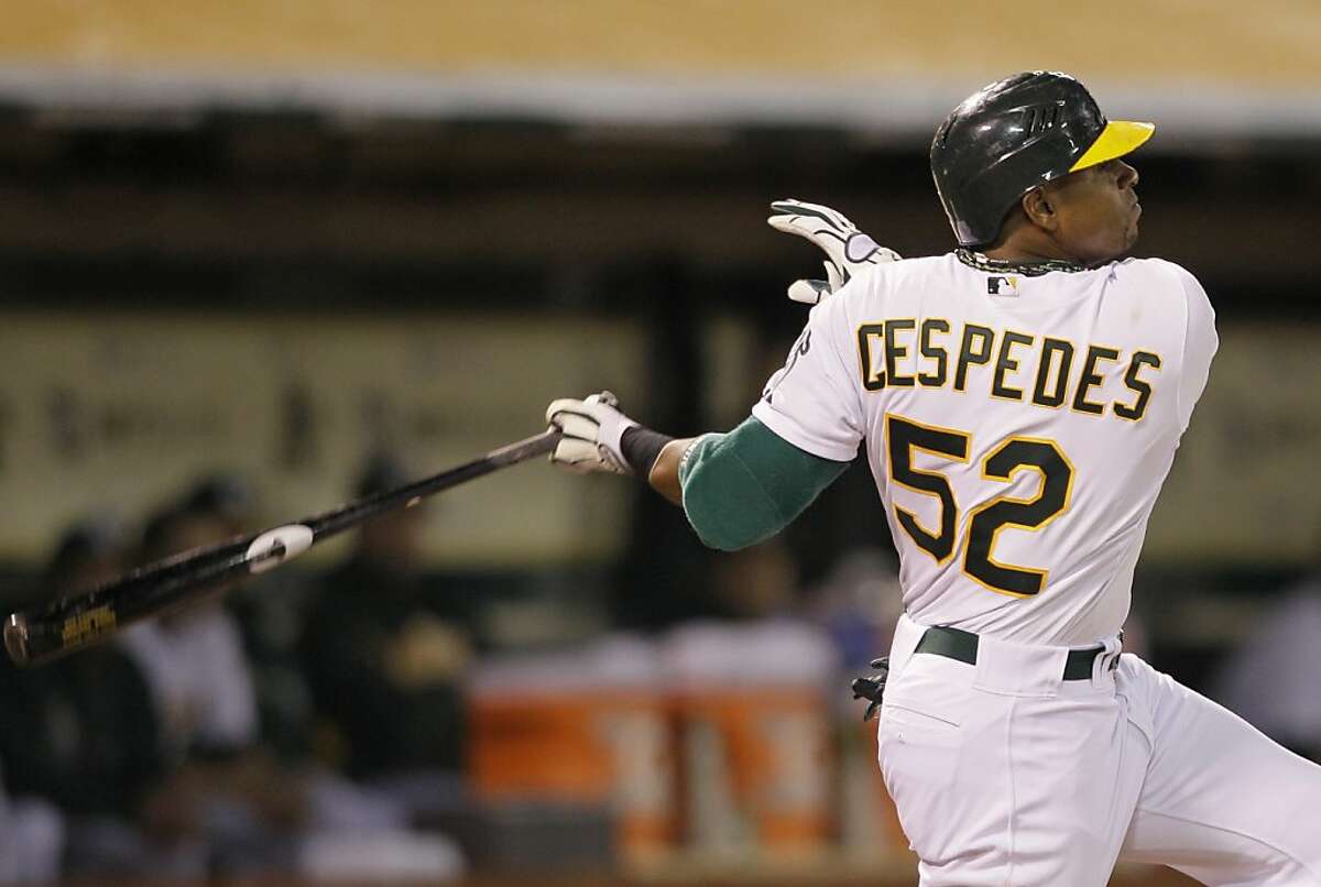 Yoenis Céspedes declines comment about Guillen