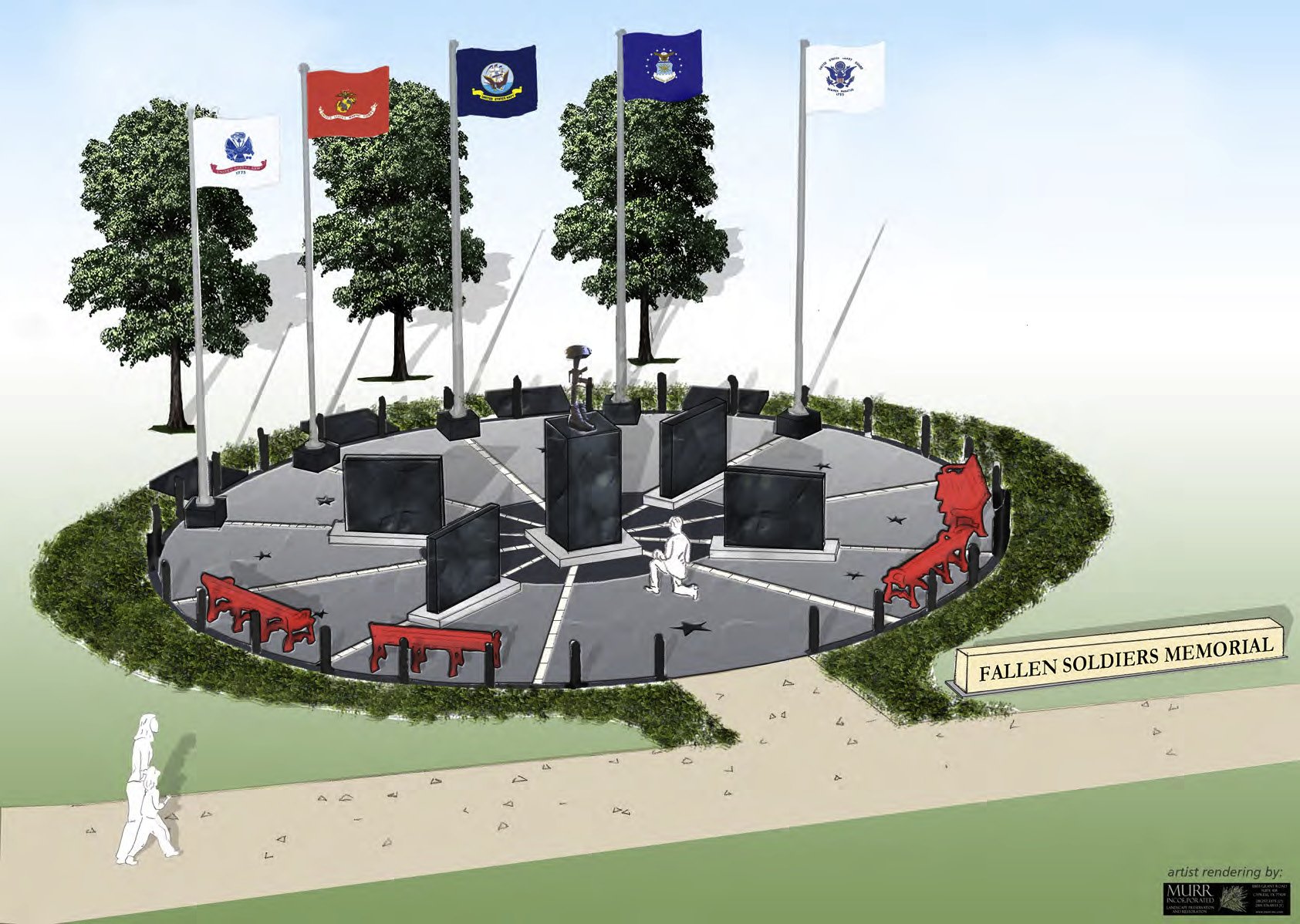 Honoring fallen warriors