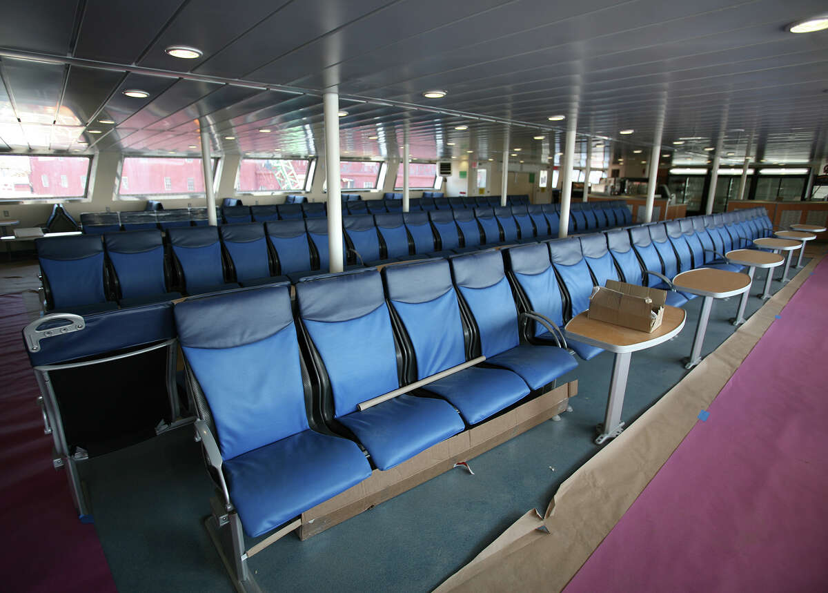 Ferry gets refitted with new elevator, amenities