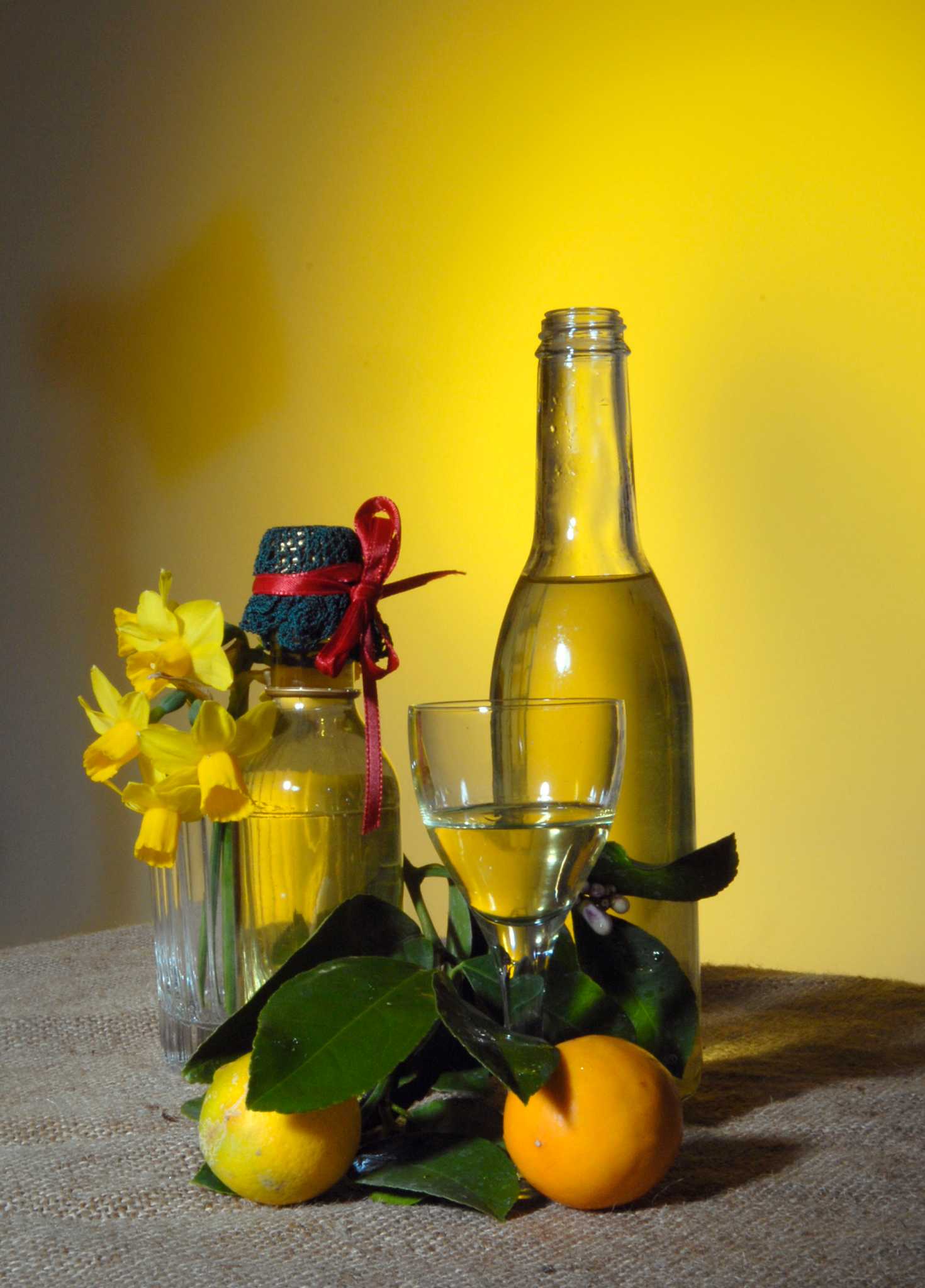 The appeal of limoncello is in the peel