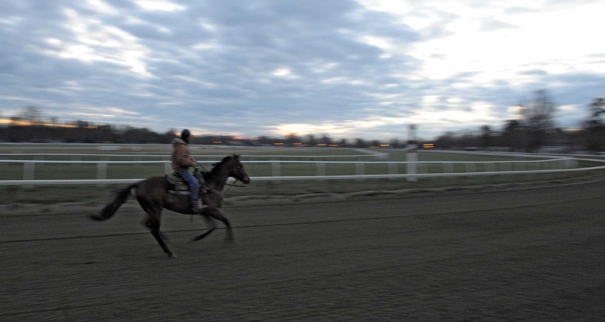 Horses run in Spa spring
