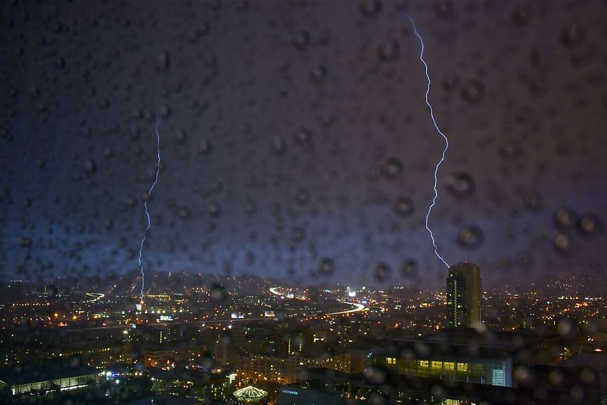 A night to remember: Thunderstorm shatters records