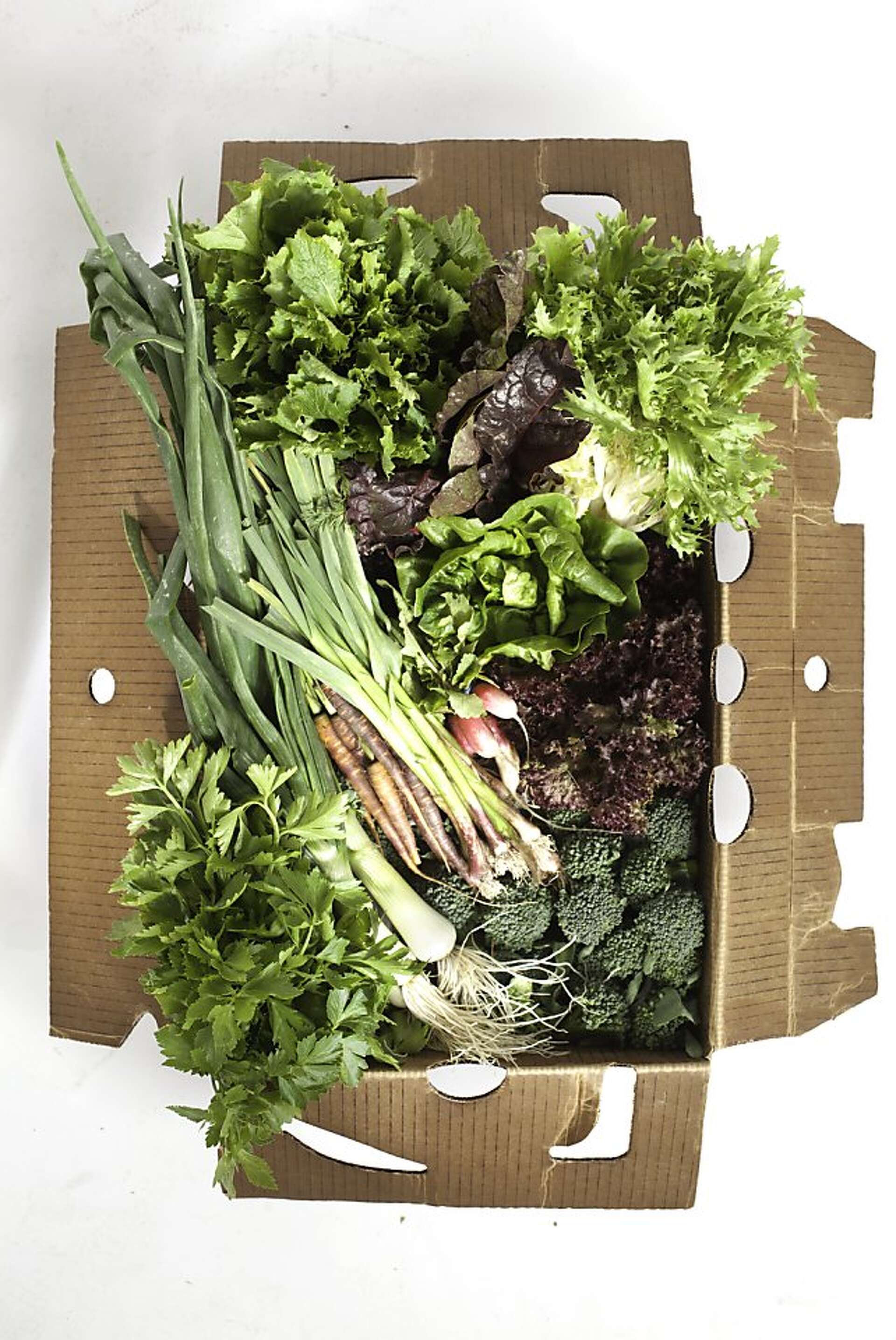 Farm-delivered produce boxes are bounty for cooks