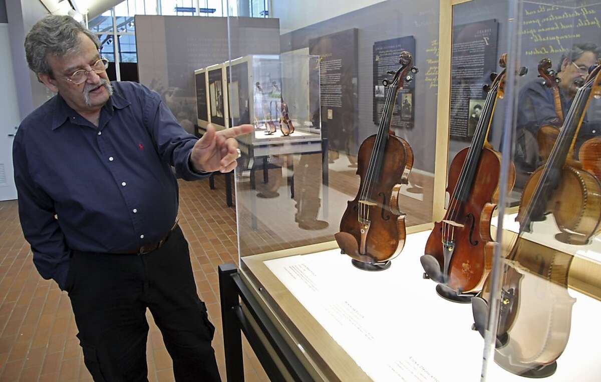 Restored violins bear sound, remembrance of Holocaust