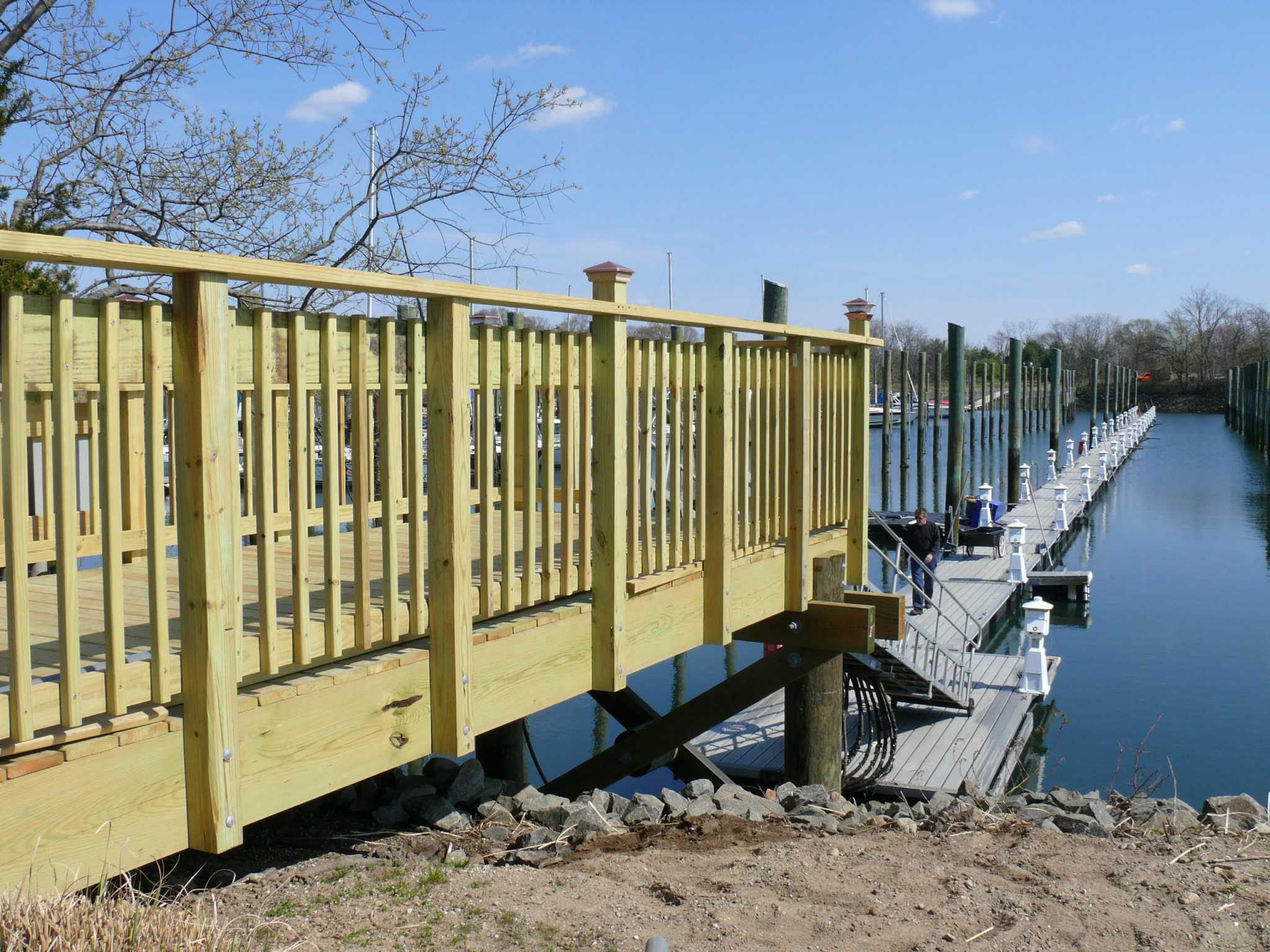 Marina ship-shape after damage inflicted by Irene