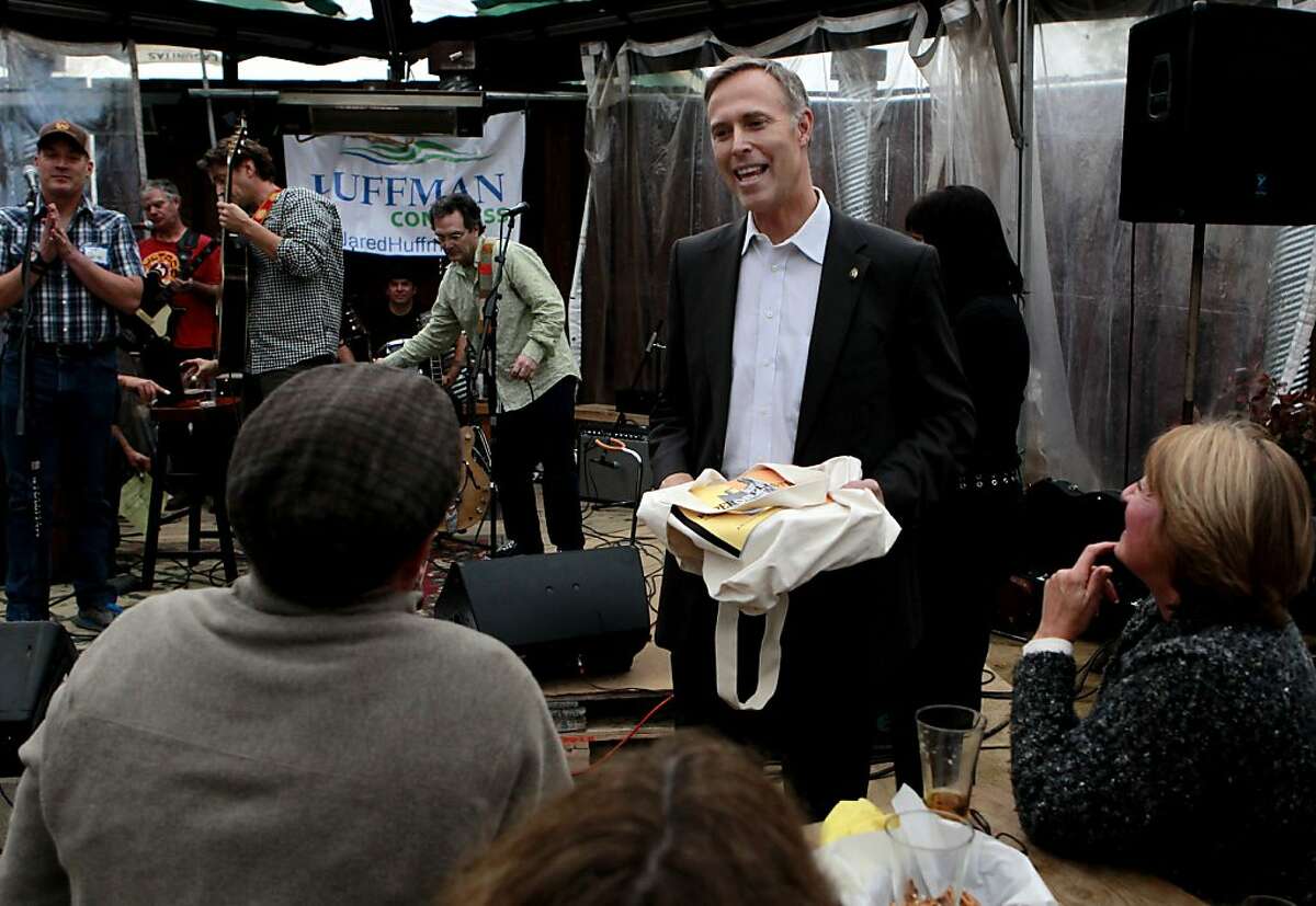 Jared Huffman collects support in liberal district