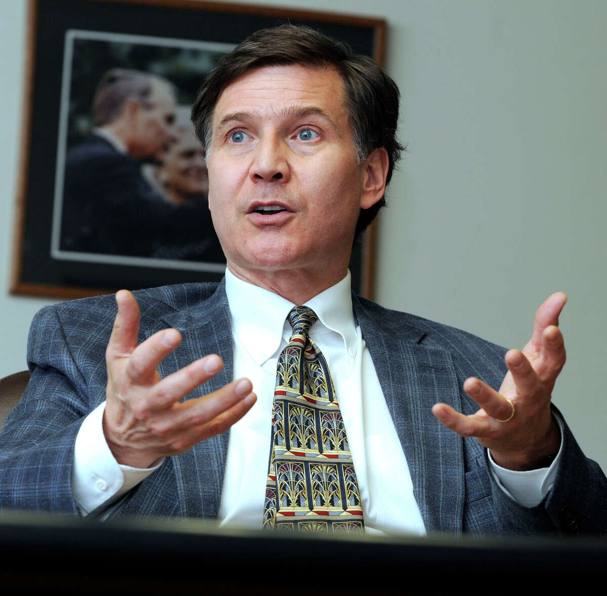 Esty talks land preservation, energy