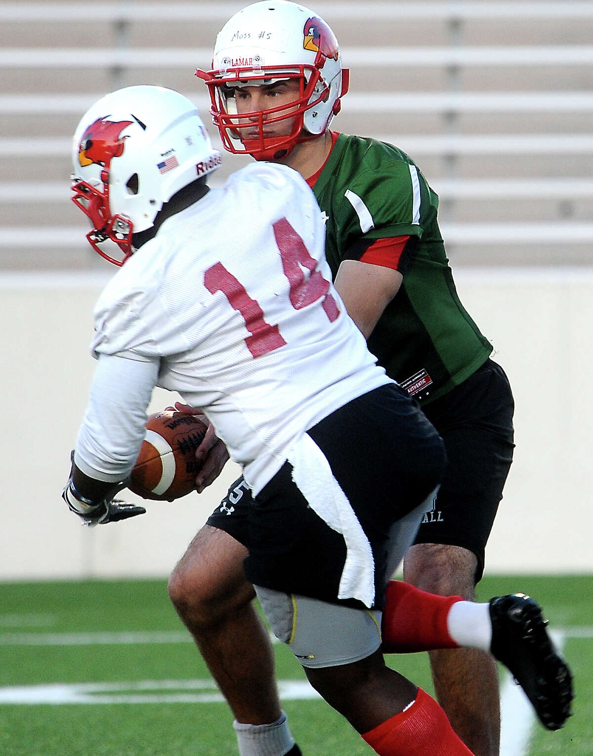 Lamar football has spring game Tuesday