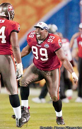 Bucs' defense makes its case / All-time greats have company
