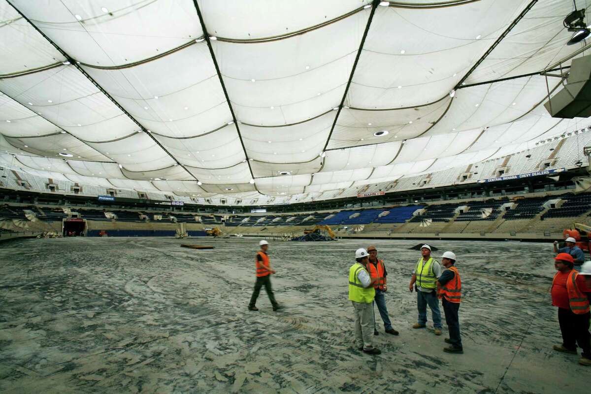 Sports stadium implosions