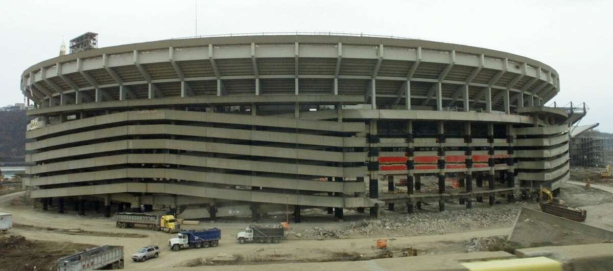 Sports stadium implosions