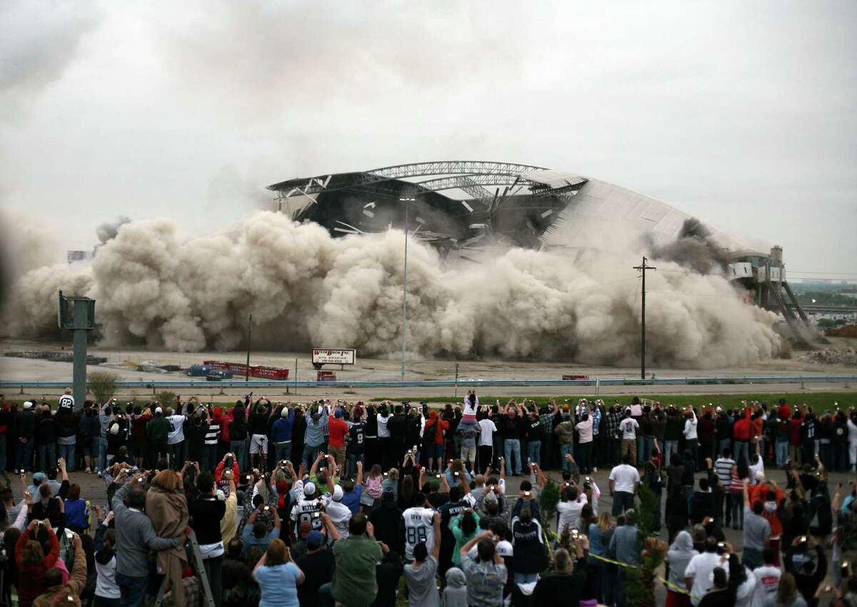 Sports stadium implosions
