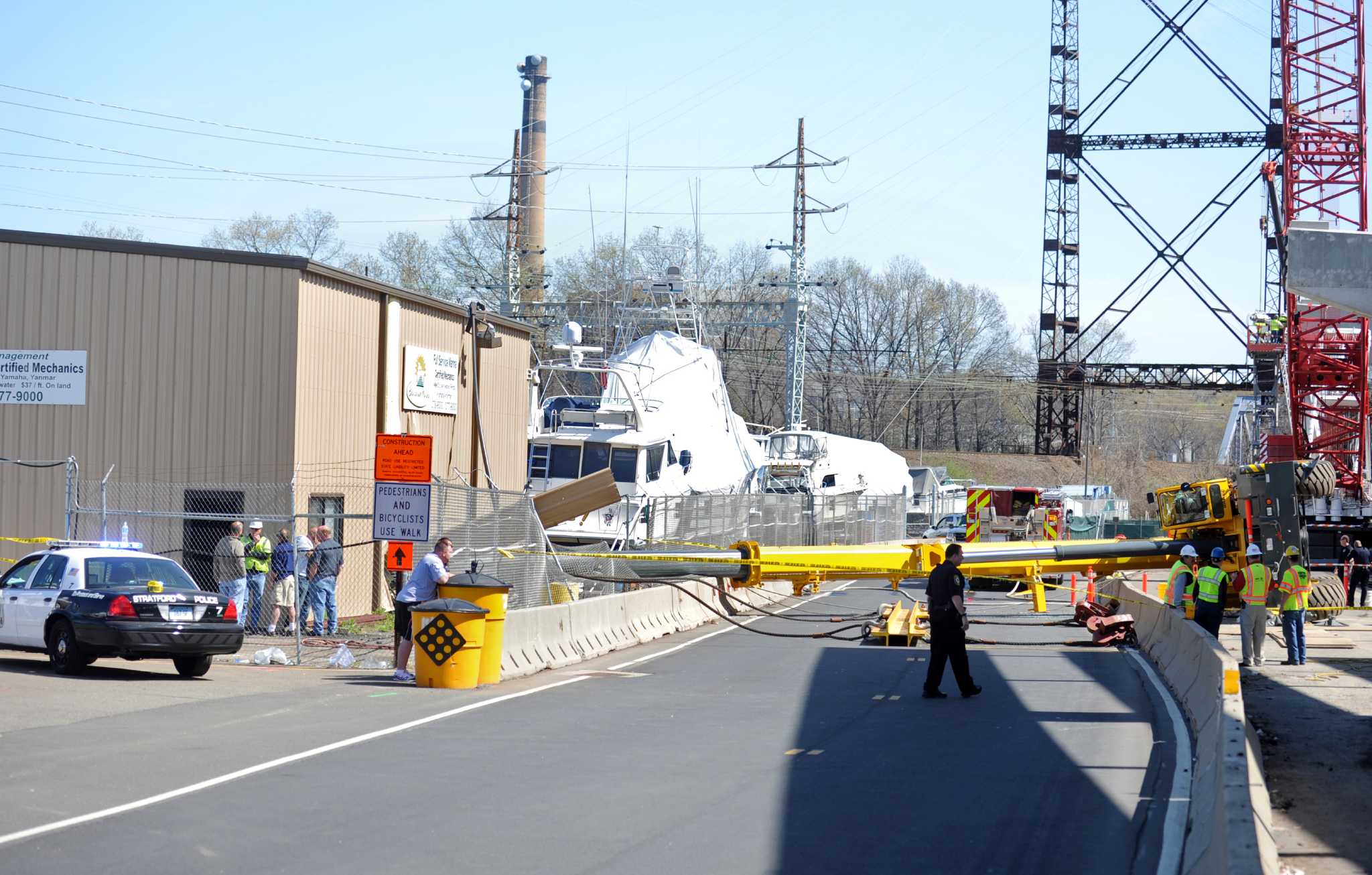 State halts construction at Moses Wheeler Bridge
