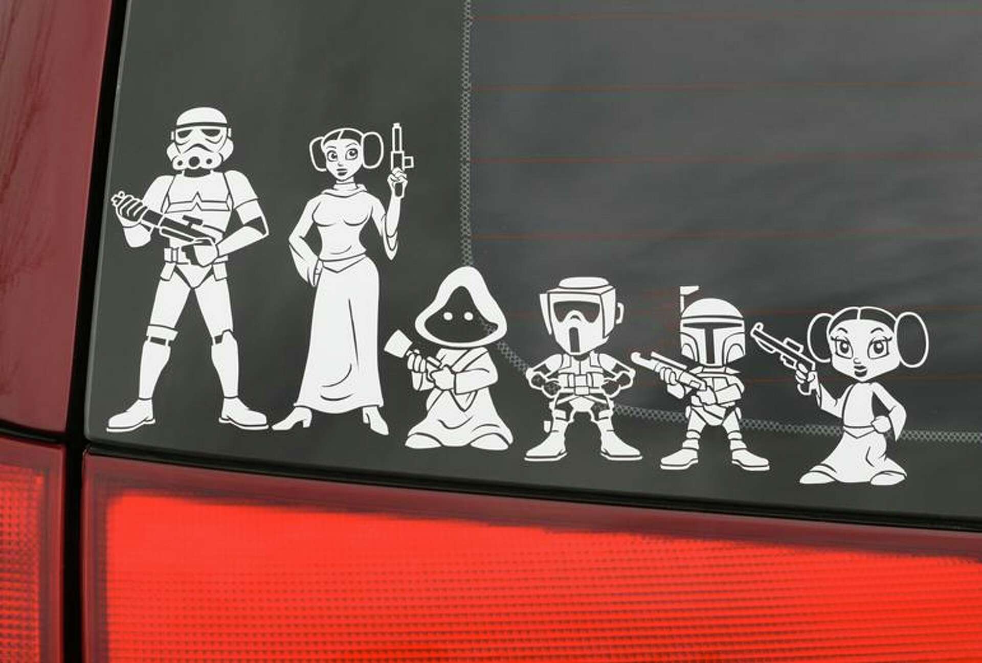 Car decals show a new attitude