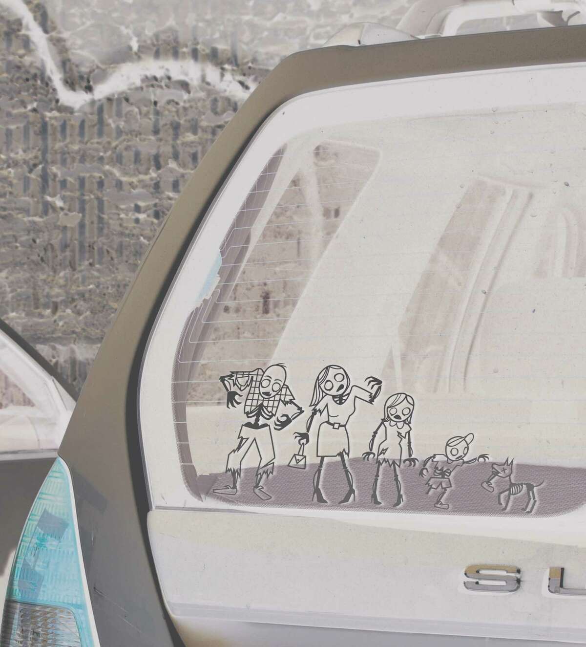 Car decals show a new attitude