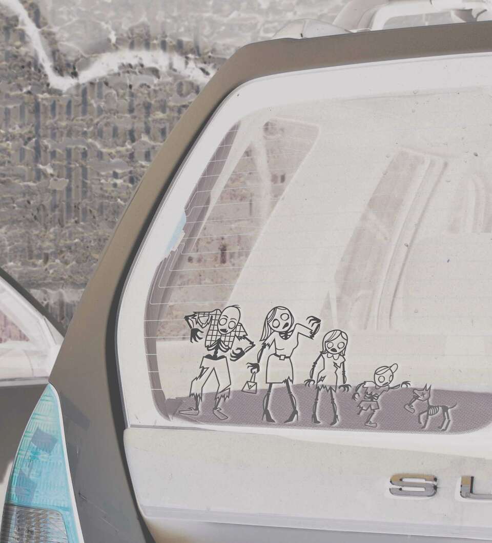 Car decals show a new attitude