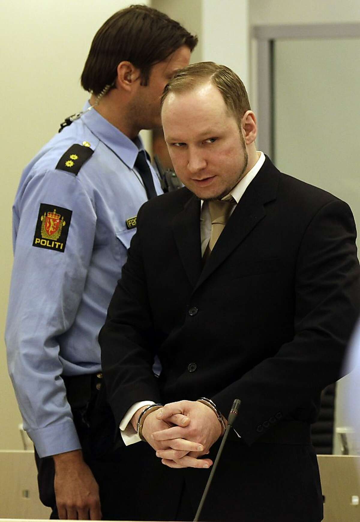 Anders Breivik claims 'self-defense' in killing 77