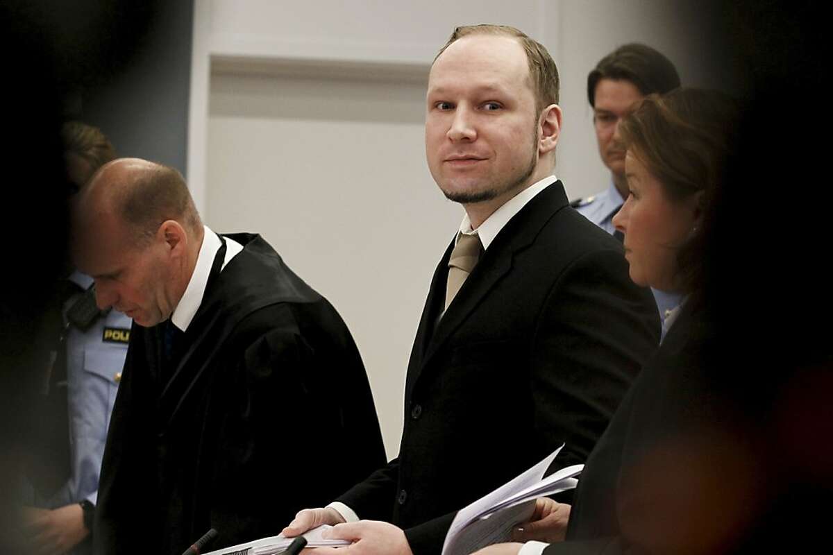 Anders Breivik claims 'self-defense' in killing 77