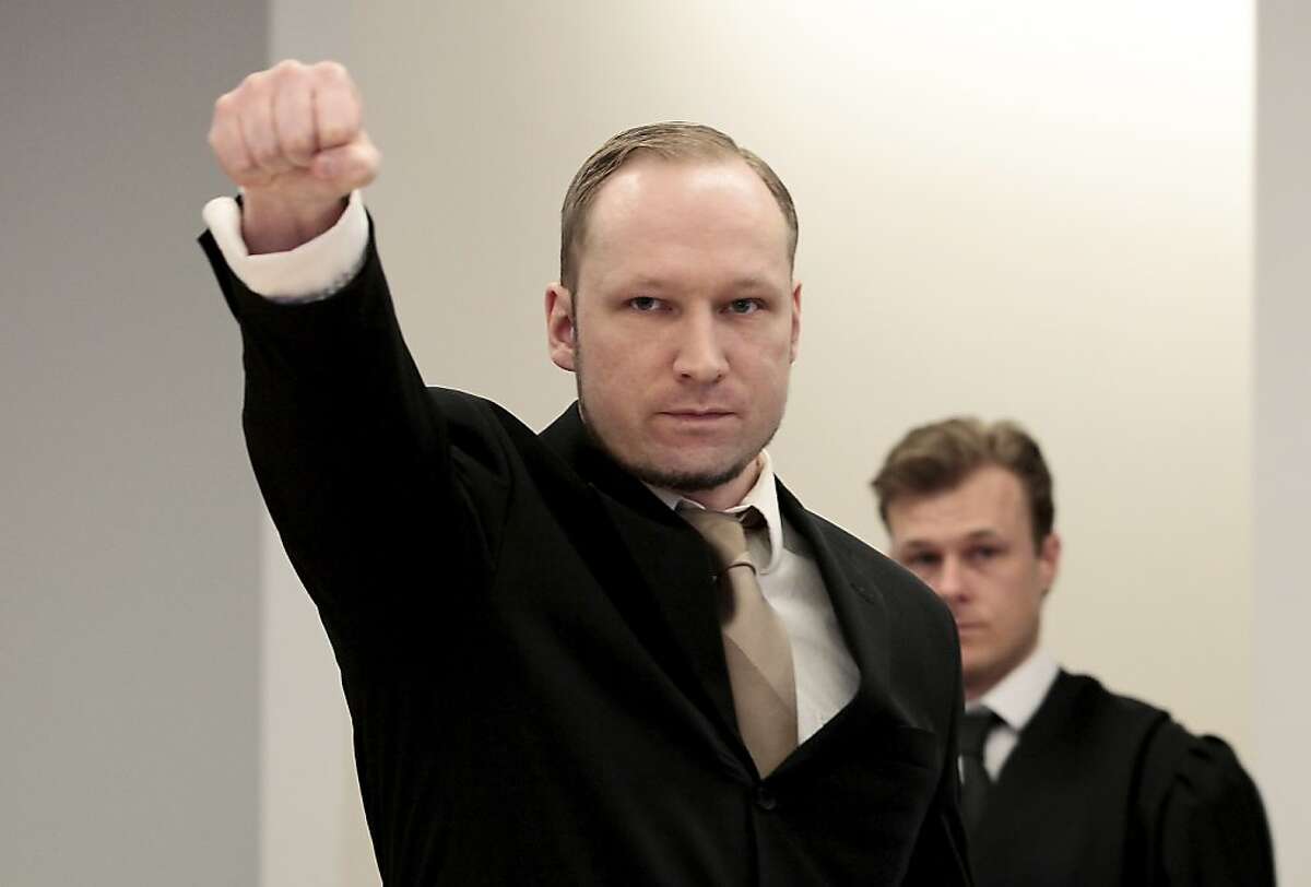 Anders Breivik claims 'self-defense' in killing 77